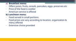 2. Types of Menu of food and beverage.pptx