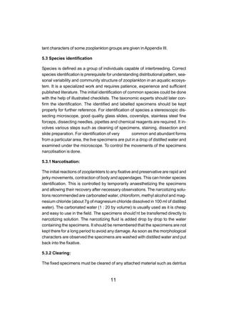 Zooplankton Methodology, Collection Zooplankton | PDF