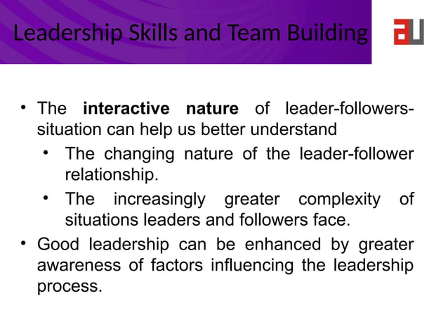 2.pptx on leadership & team building in management | PPT