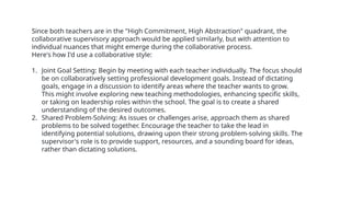 Orientations in Developmental Supervision | PPTX