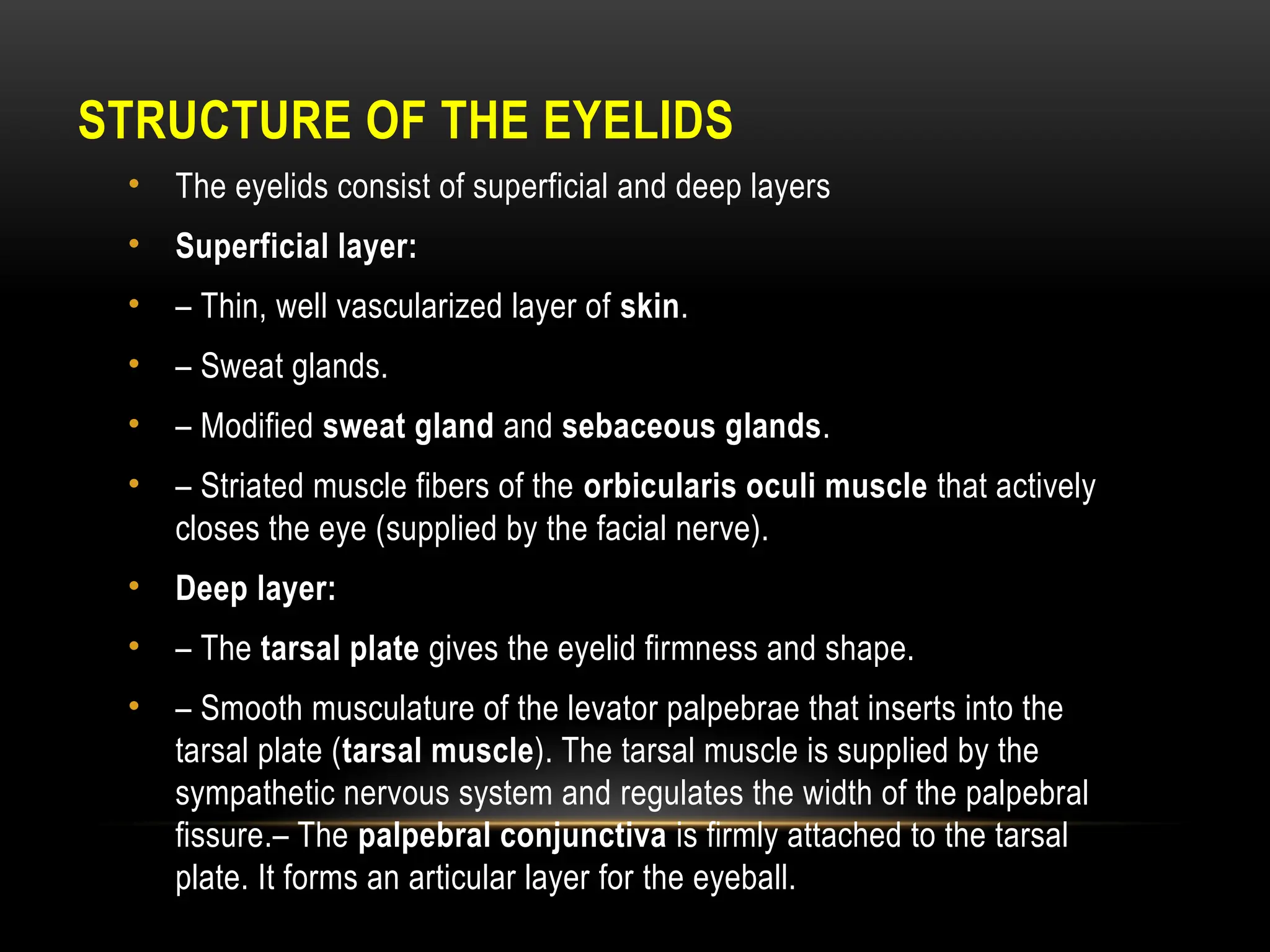 Structure of external eye , eyelid, lacrimal apparatus | PPTX