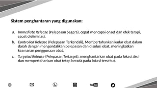 2. SPO SEDIAAN ORAL_ sistem penghantaran obat oral | PPTX