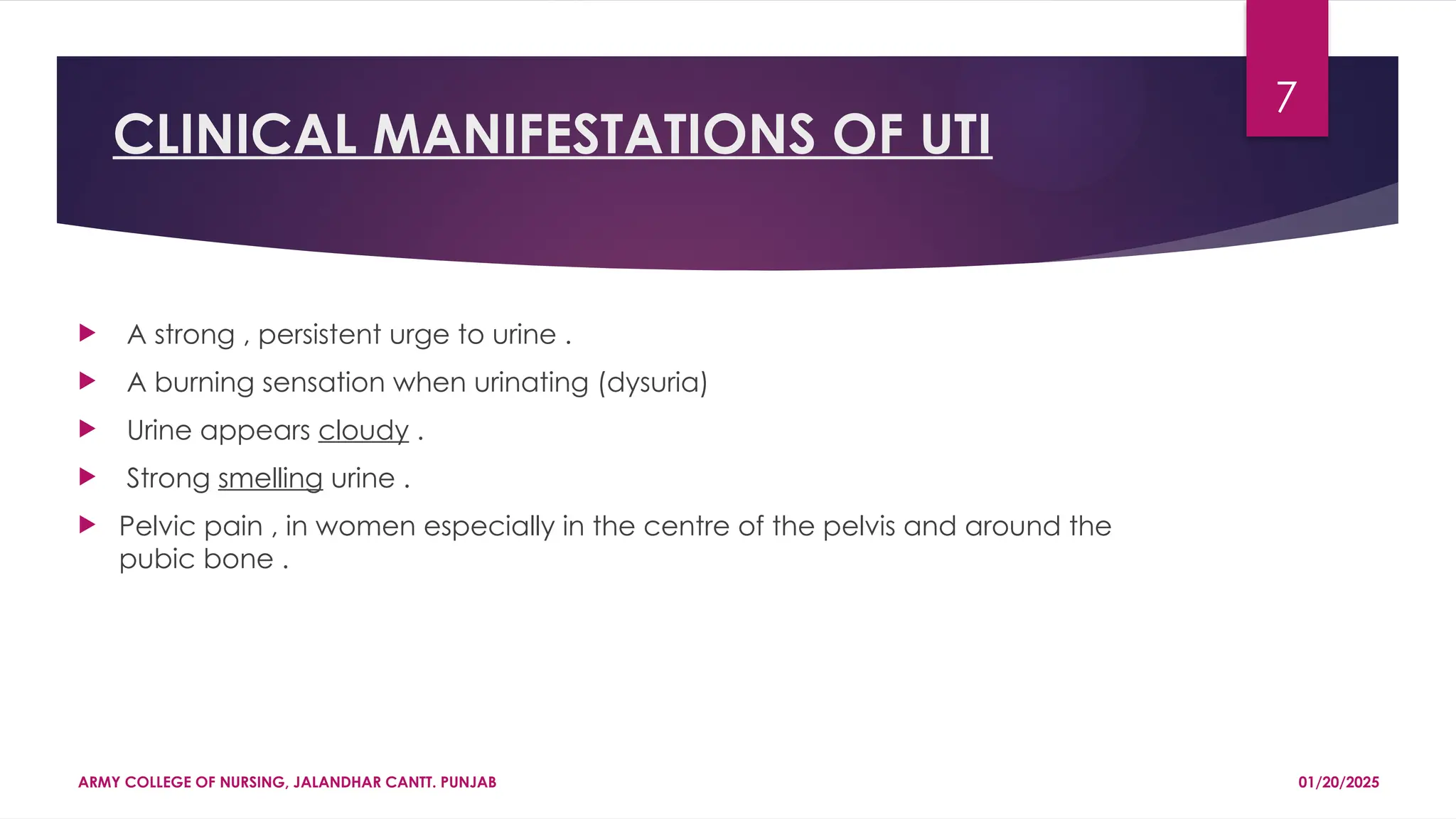 2. PREVENTION OF UTI and nursing management .pptx