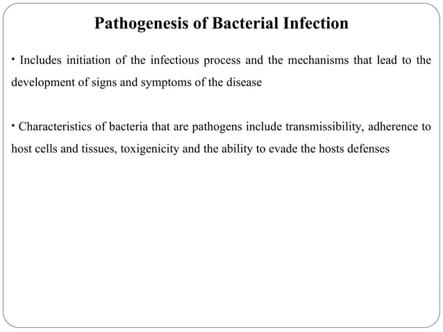 2. PATHOGENESIS OF BACTERIAL INFECTION.ppt