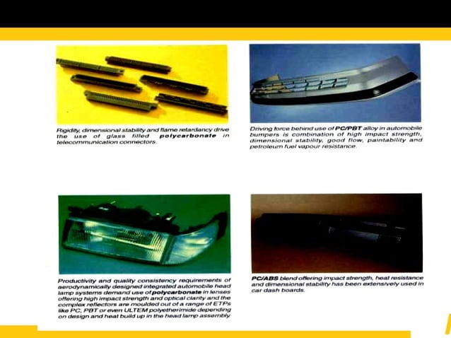 Engineering plastic & applications detailed study | PPT