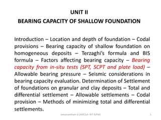 Bearing Capacity & Safe settlement pressure from Field Tests.pdf