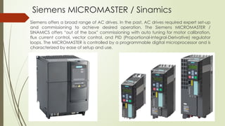 2. AC Drive Sample in Industry for electrical engineering | PPT