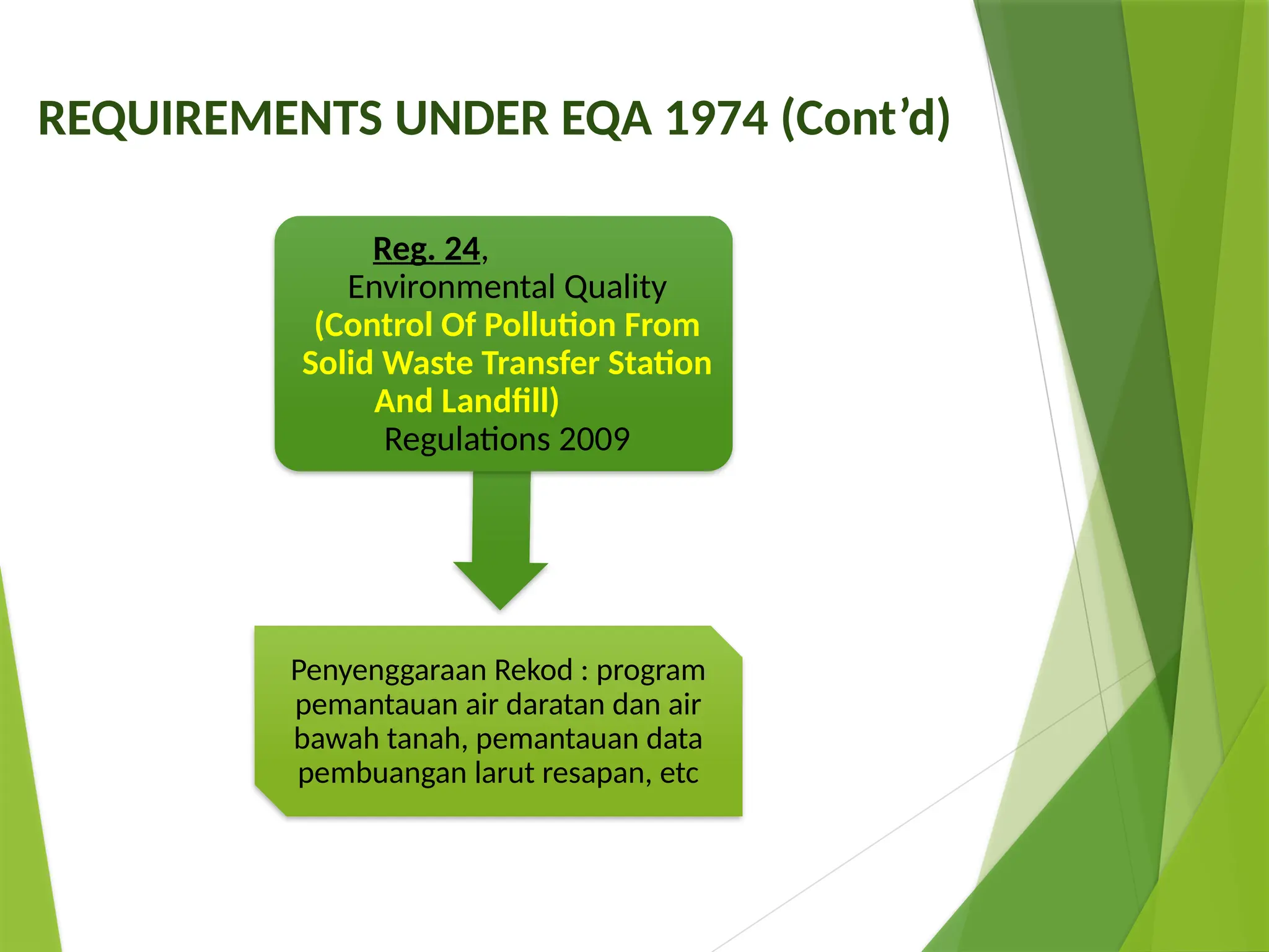 Online Environmental Reporting - DOE Malaysiapptx | PPTX