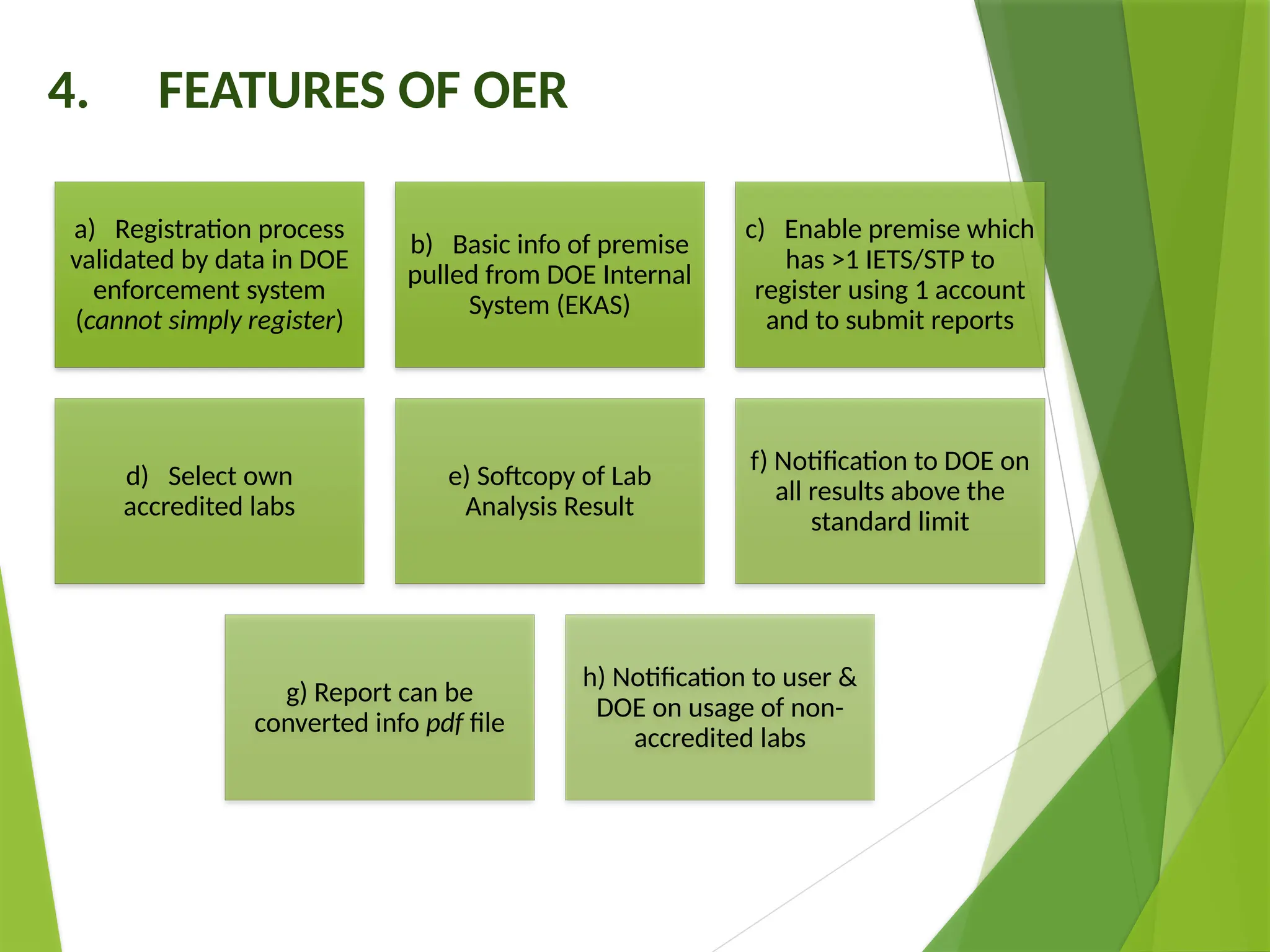 Online Environmental Reporting - DOE Malaysiapptx | PPTX