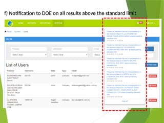 Online Environmental Reporting - DOE Malaysiapptx | PPTX