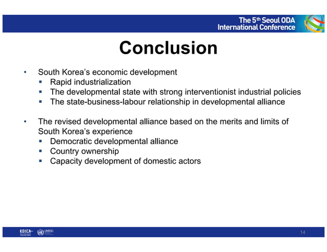South Korean Development Alliance between Business, Labour and ...