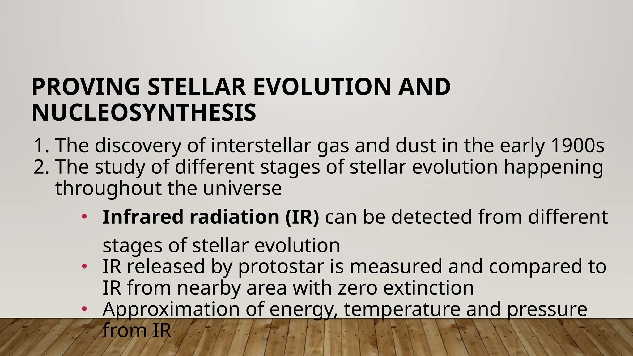 Stellar evolution and formation of heavier elements | PPTX
