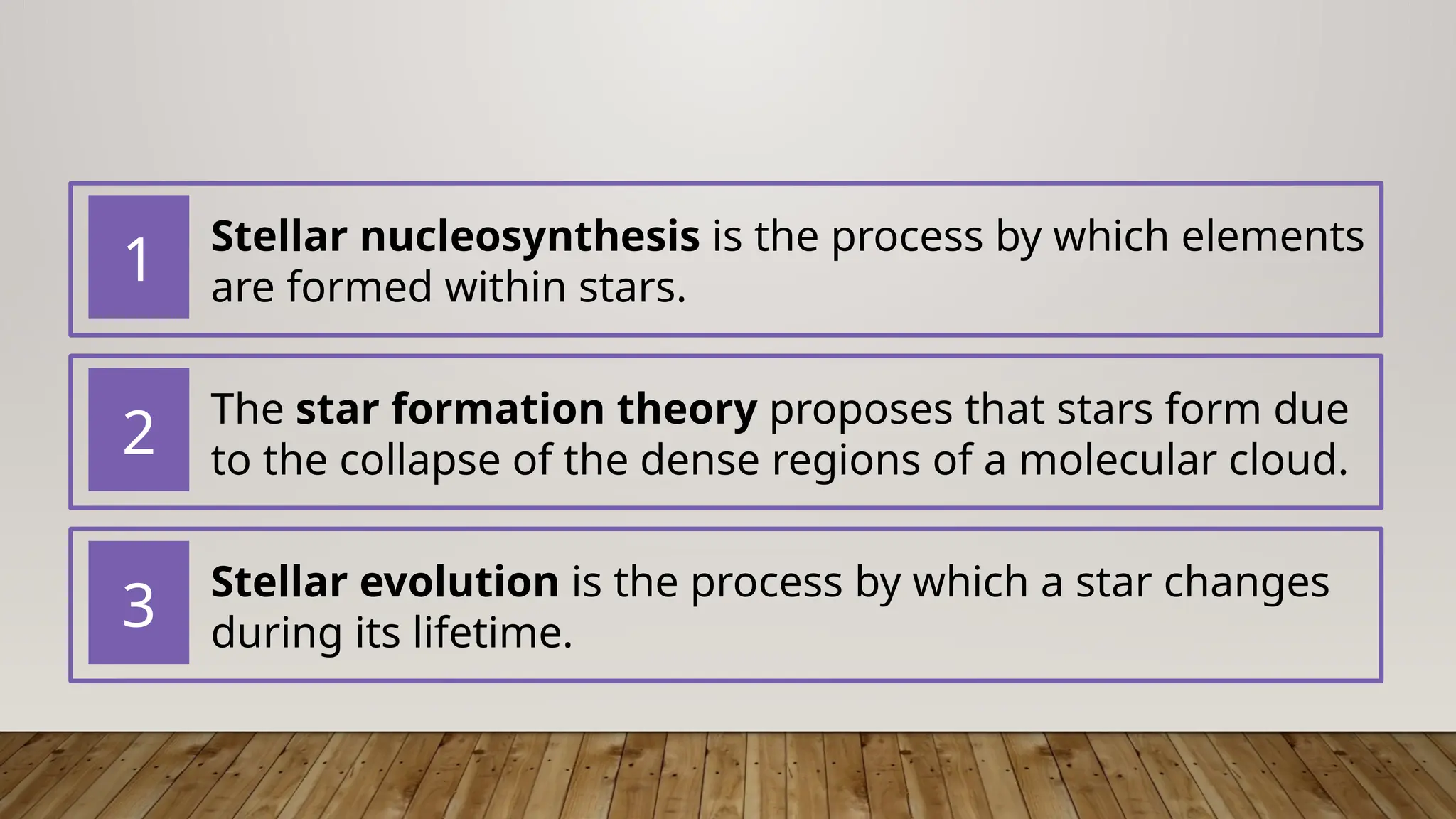 Stellar evolution and formation of heavier elements | PPTX