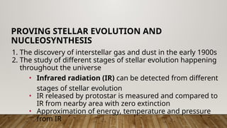 Stellar evolution and formation of heavier elements | PPTX