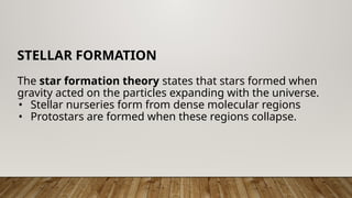 Stellar evolution and formation of heavier elements | PPTX