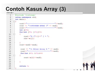 2. Array Satu Dimensi Struktur Data .ppt
