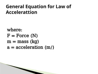 2. Newton's Law of Motion (Acceleration).pptx