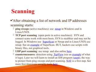 2. Footprinting and scanning and its sequence.pptx
