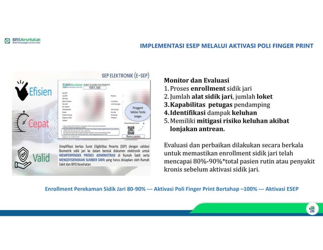 Elektronik SEP di Fasilitas Kesehatan pada jaminan kesehatan nasional di Indonesia | PDF