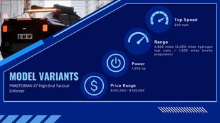 Elysian Motor Works (EMW) and NipsApp is proud to unveil the PRAETORIAN X7 XUV Police Tactical ...