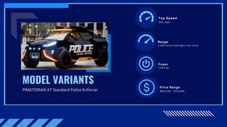 Elysian Motor Works (EMW) and NipsApp is proud to unveil the PRAETORIAN X7 XUV Police Tactical ...