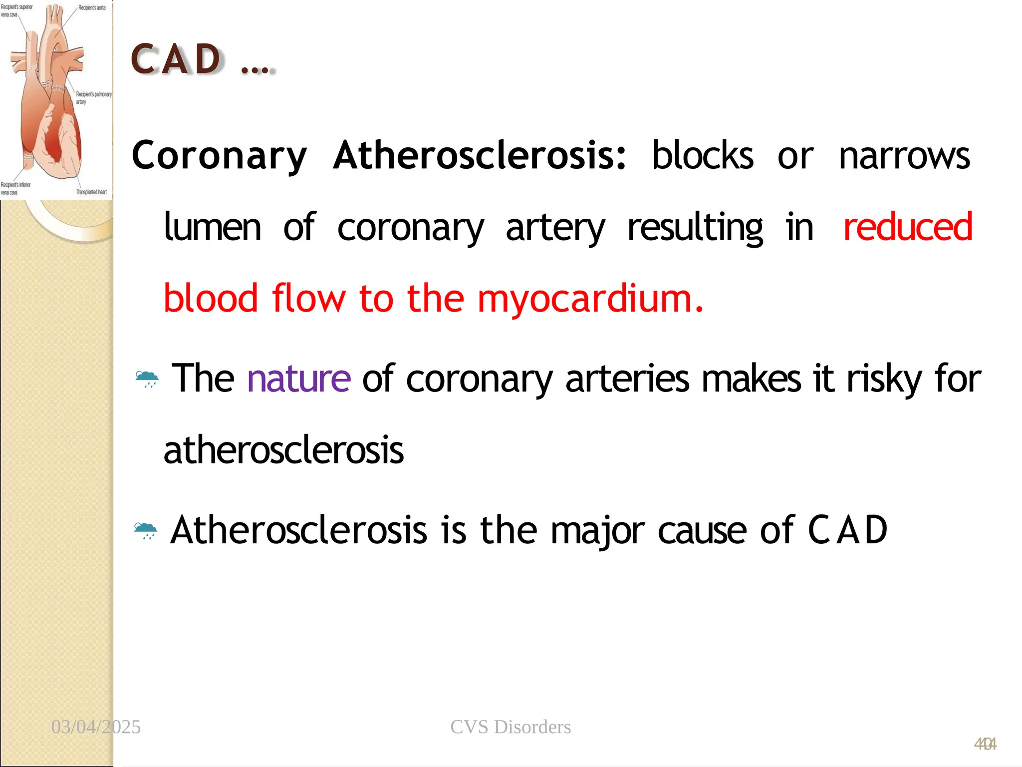 Cardiovascular disorders CVS disorder.pptx