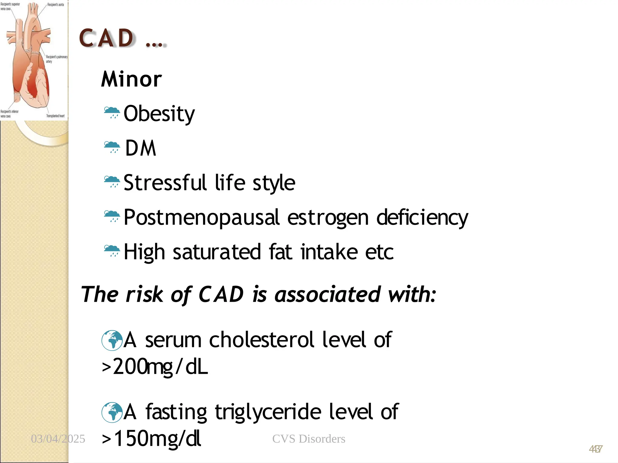 Cardiovascular disorders CVS disorder.pptx