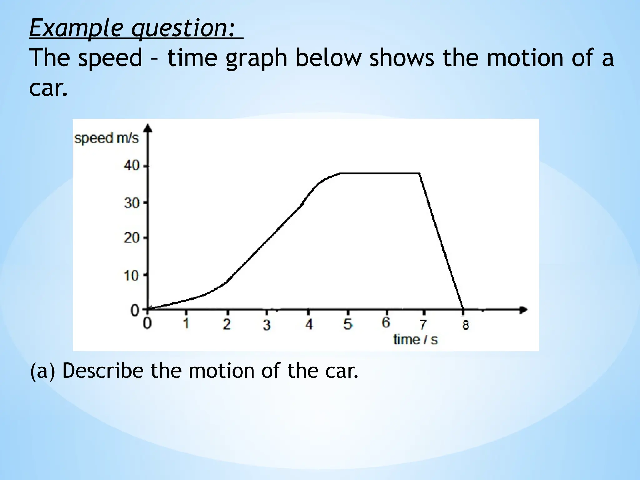2.motion graphs of physics igcse 0625 notes | PPTX