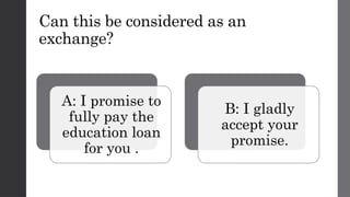 presentation on the basic contract law principle: Consideration | PPT