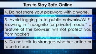 2. ONLINE SECURITY, SAFETY AND ETHICS.pptx
