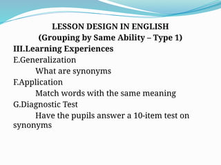 2.sample-lp-same-ability-grouping-type-1. | PPTX