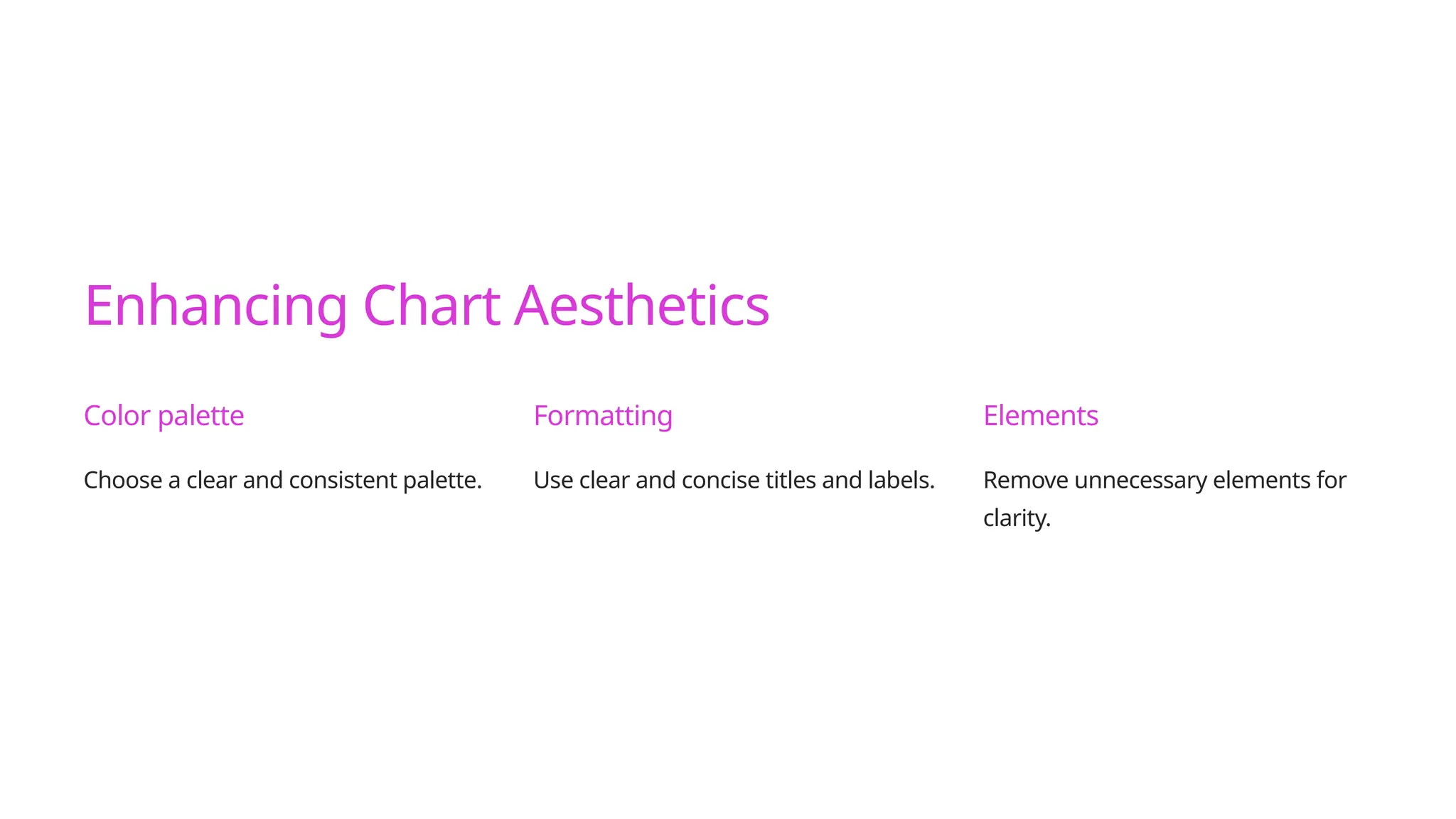 2 Data Visualization Techniques Excelpptx