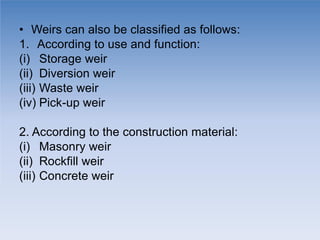 2. Types of weir Hydrolic Structure .pdf