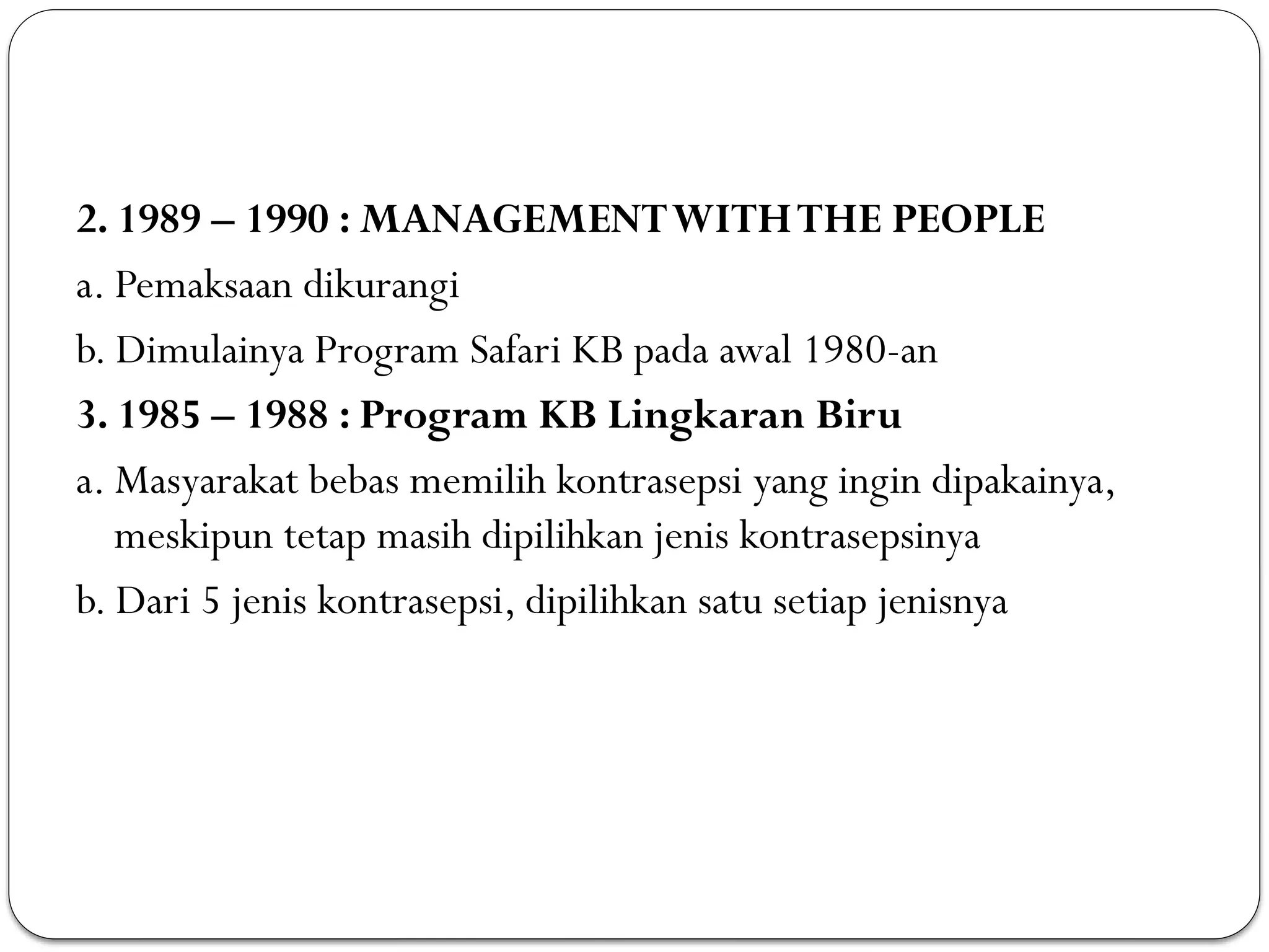 2. SEJARAH Keluarga Berencana di indonesia | PPTX