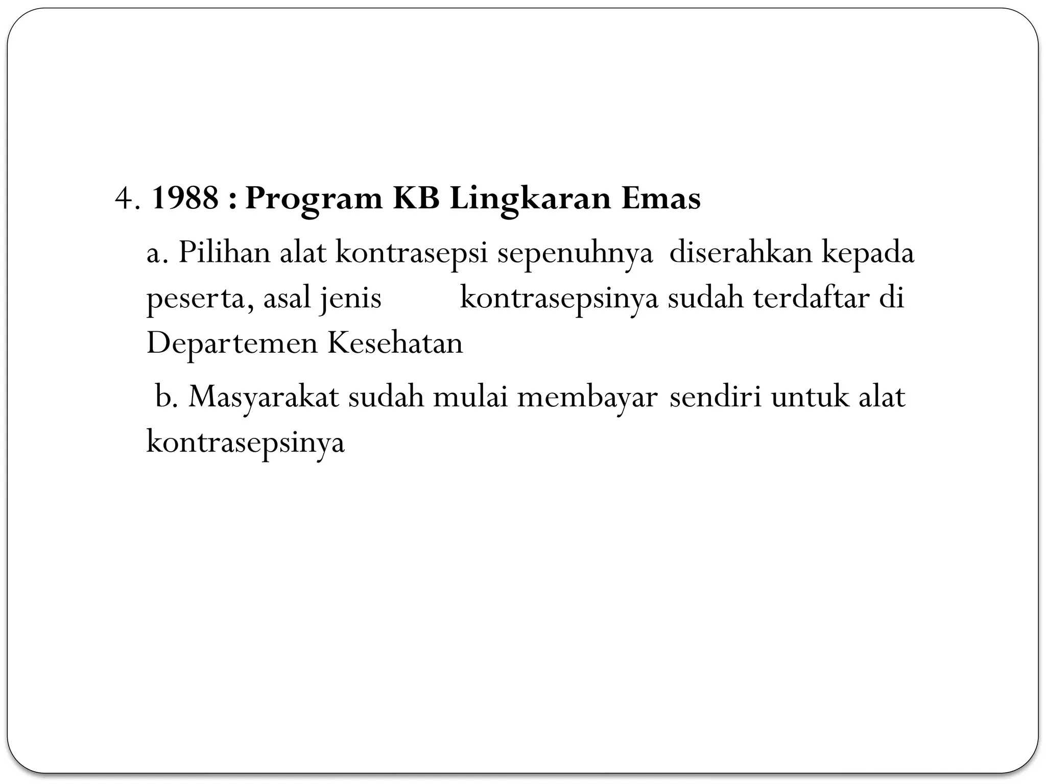 2. SEJARAH Keluarga Berencana di indonesia | PPTX