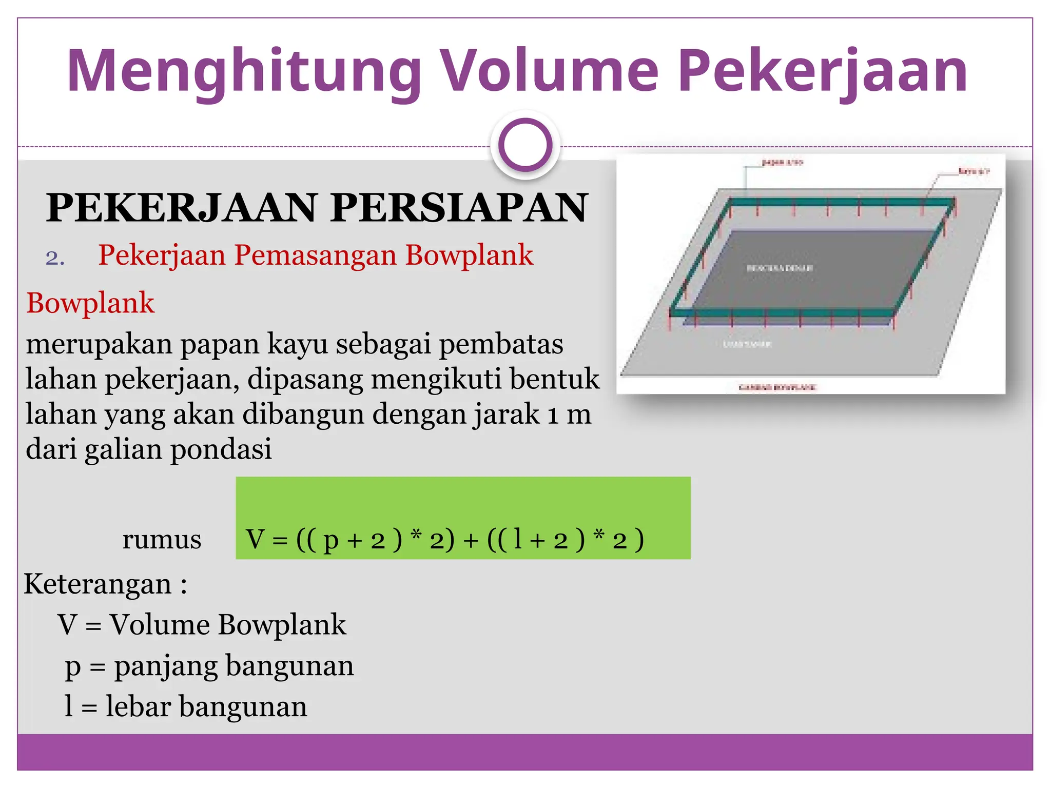 Menghitung Volume Pekerjaan dalam Rencana Anggaran Biaya Bangunan | PPTX