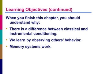 2.3 Learning & Memory like the hdbbd.ppt