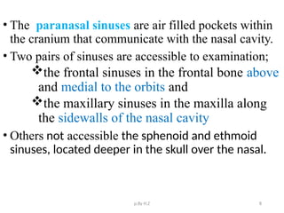 Assessment of Mouth, nose, sinus and Ear (2).pptx