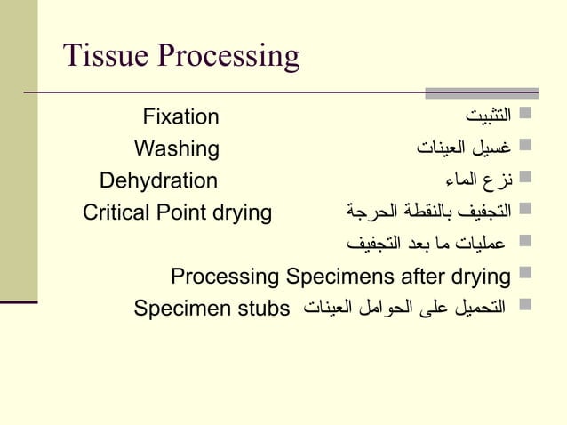 E- MICROSCOPE TECHNIQUES ADVANCED COURSE | PPT