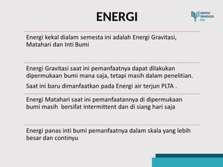 Jenis Pembangkit di Sistem Tenaga Listrik | PPT