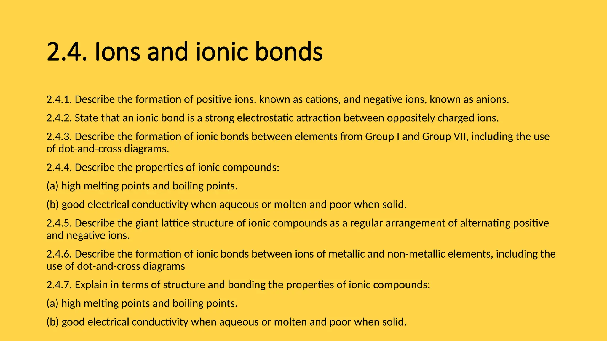 CIE IGCSE Chemistry Topic 2 - Atoms, elements and compounds | PPTX