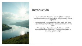 segmentation in operating system btech jntuh | PPT