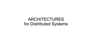 Architectures of Distributed Systems.pdf