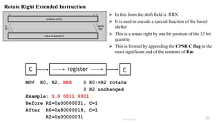 ARM programming basics for data typeswith examples | PDF