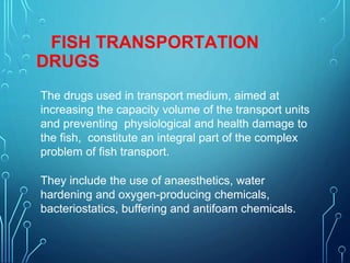 various drugs and chemicals use din aquaculture | PDF