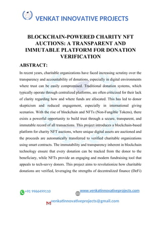 A TRANSPARENT AND IMMUTABLE PLATFORM FOR DONATION VERIFICATION.docx