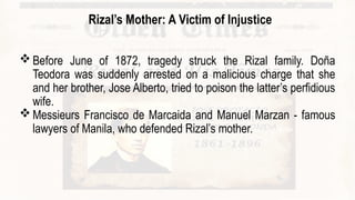 Advent of a National Hero (Childhood Journey of Rizal) | PPTX