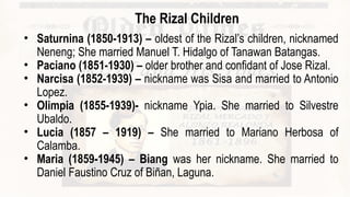Advent of a National Hero (Childhood Journey of Rizal) | PPT