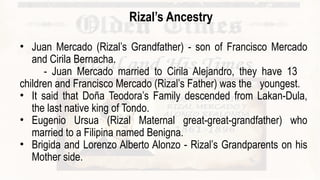 Advent of a National Hero (Childhood Journey of Rizal) | PPT