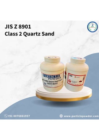 🧪 JIS Z 8901 Class 2 Quartz Sand .pdf